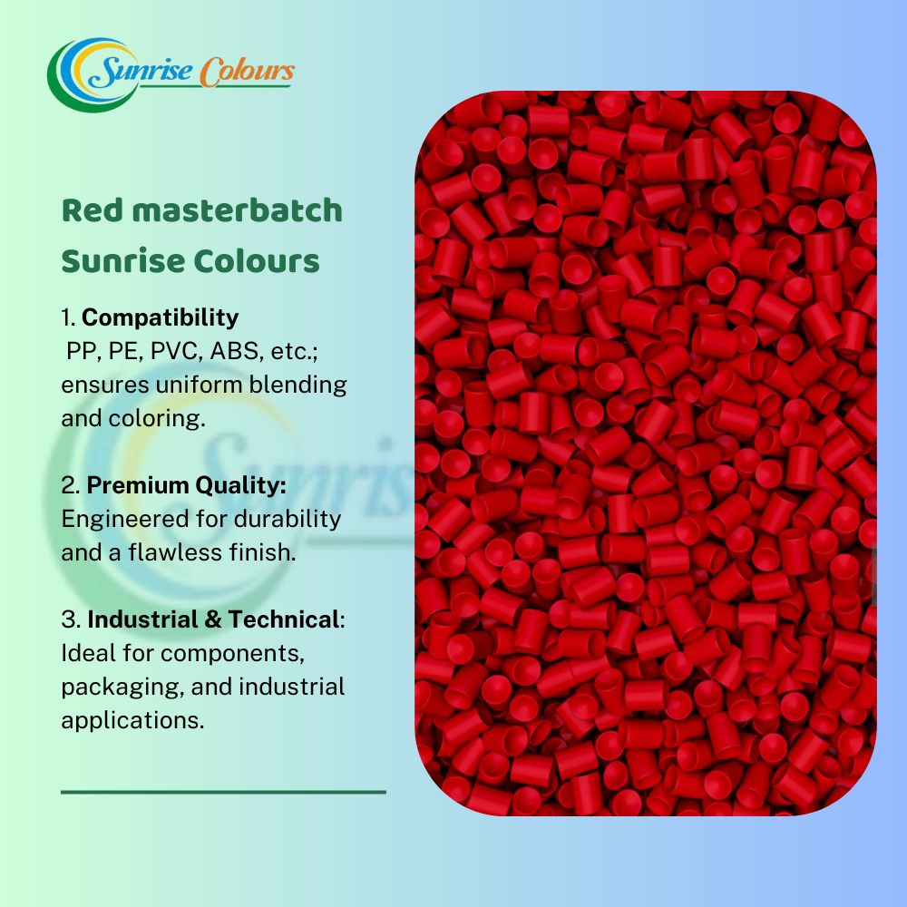 Hạt Nhựa Màu Đỏ – Red Masterbatch